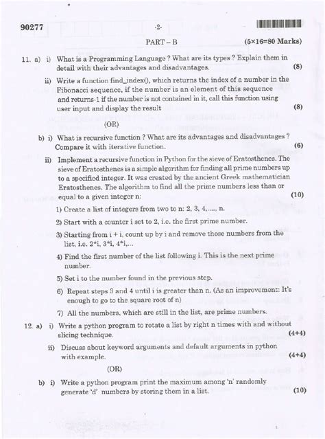 anna university ge 8151 problem solving and python programming november december 2019 question