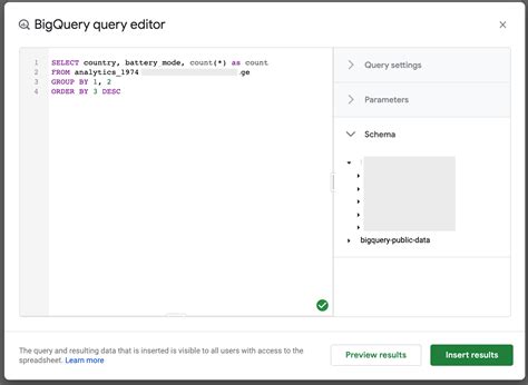 Data Studio Connecting Bigquery And Google Sheets To Help With Hefty