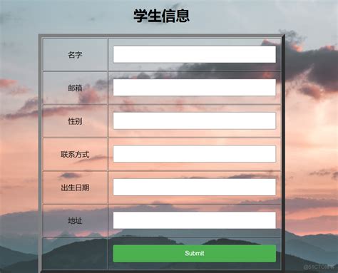 flask学生信息管理系统，前后端分离（附完整源码 数据库） wx62a0461bcb0eb的技术博客 51cto博客