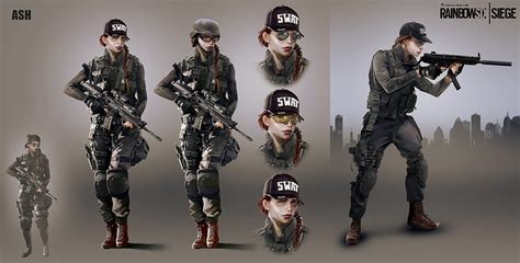 Eliza Ash Cohen From Rainbow Six Siege Armoredwomen