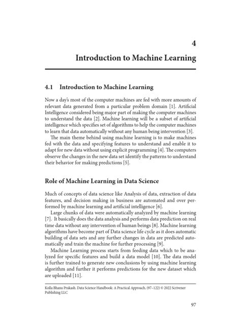 chapter 4 intro to machine learning pdf principal component analysis machine learning