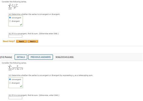 solved consider the following series 1750 81 71 a