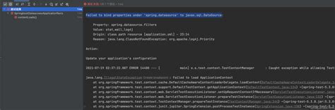 failed to bind properties under ‘spring datasource‘ to javax sql datasource csdn博客