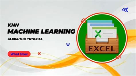 KNN Machine Learning Algorithm Tutorial Excel