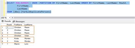 how to delete duplicate rows in table without primary key ms sql