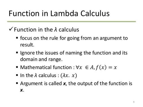 lambda calculus