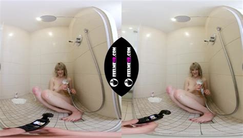Vr180 Video With Busty Teen Girl Limona Naked In The Shower VR Porn