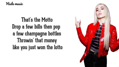 Tiësto Ava Max The Motto Lyrics YouTube