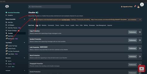 how to set up chat commands in streamlabs obs think tutorial