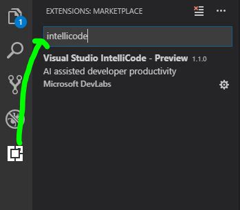 Visual Studio Code IntelliCode Extension Preview Steve Fenton