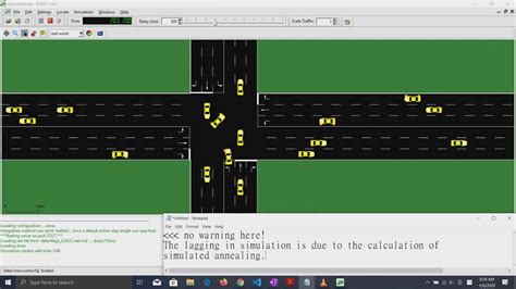 simulation of intersection management on sumo youtube