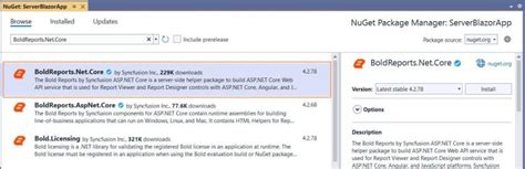 blazor report designer step by step integration guide
