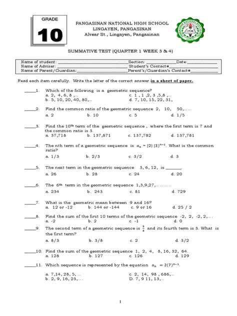 math10 q1 weeks 3 and 4 summative test pdf elementary mathematics