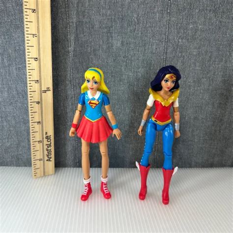 Dc Comics Super Hero Girls Supergirl Wonder Woman 6 Inch Action Figure Lot 800 Picclick