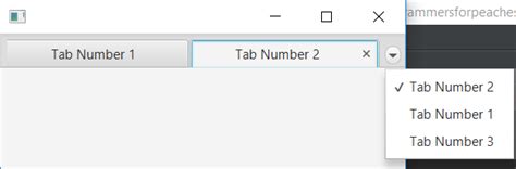 Java JavaFX TabPane Tabs Don T Update Position Stack Overflow