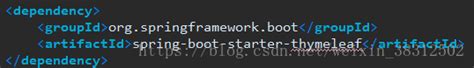 springboot集成thymeleaf在项目中的一些使用方法 如何在空白项目使用thymeleaf csdn博客