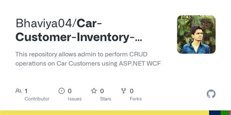 GitHub Bhaviya04 Car Customer Inventory Using WCF This Repository
