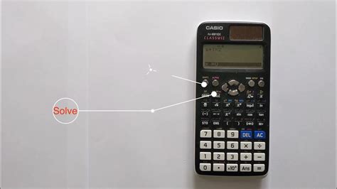 how to solve and rearrange equations including logs on casio fx 991ex classwiz calculator