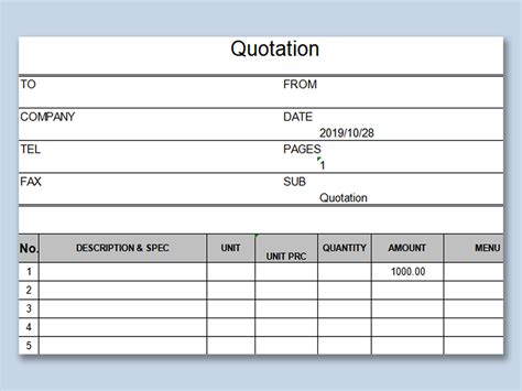 Matchless Tips About Purchase Quotation Format In Excel Fixbook