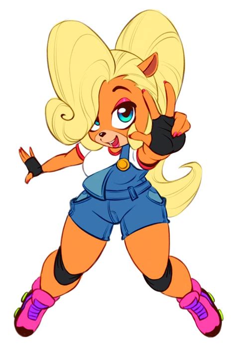 Furrybooru 2017 Anthro Benhickling Black Nose Blonde Hair Blue Eyes Clothing Coco Bandicoot