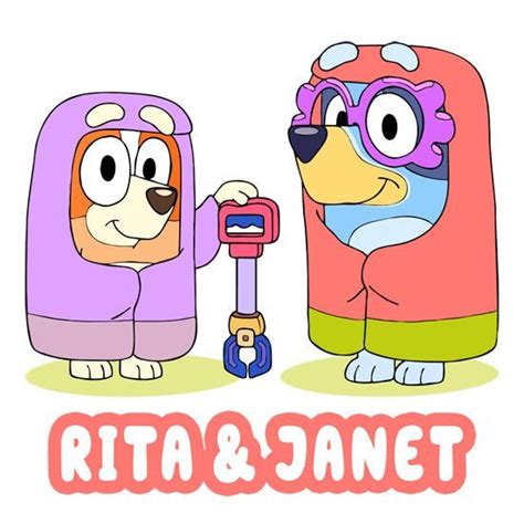 Bluey Grannies Rita And Janet By Lion Studio In 2022 Rita T Shirt
