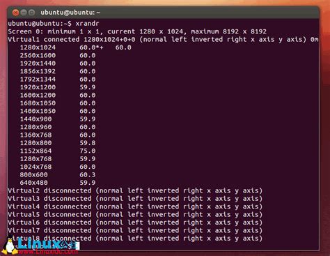 linux命令 查看分辨率 Linux下使用 xrandr 命令设置屏幕分辨率 CSDN博客
