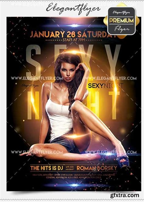 Sexy Night Flyer Psd V02 Template Facebook Cover Gfxtra
