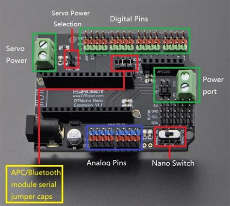 Nano I O Shield For Arduino Nano