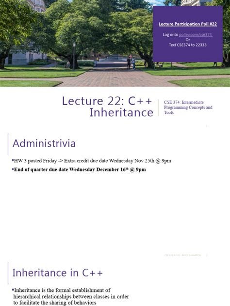 23 cpp inheritance cont pdf inheritance object oriented programming class computer