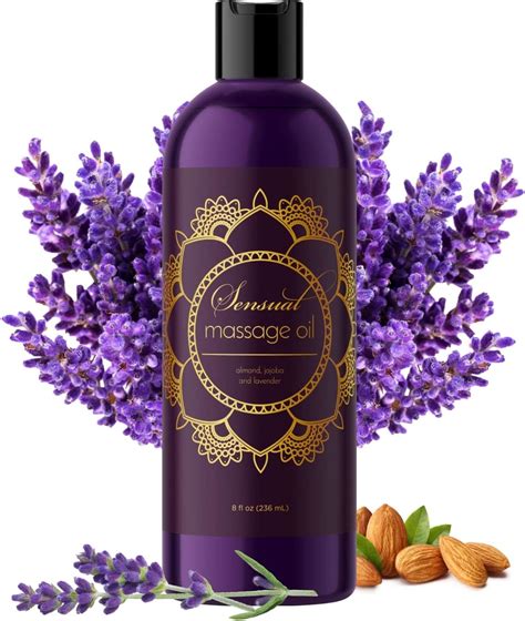 Aromatherapy Sensual Massage Oil For Couples Relaxing Full Body Massage Oil For