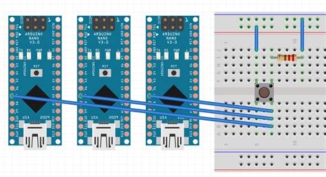 Can I Parallel 3 Three Arduino Nano Output Pin 7 With Toggle Switch Microcontrollers