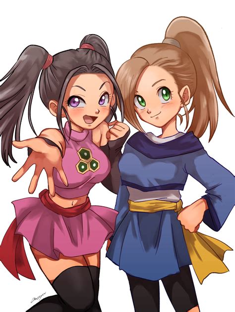 The Big Imageboard Tbib 2girls Absurdres Amayu Amaamailust Black Hair Blue Dragon Bouquet