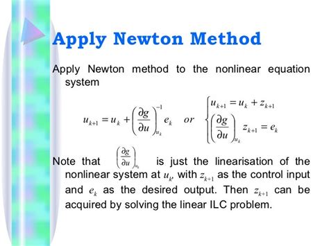 newton method based iterative learning control for nonlinear systems