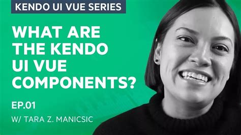 what are the kendo ui vue components 1 5 youtube