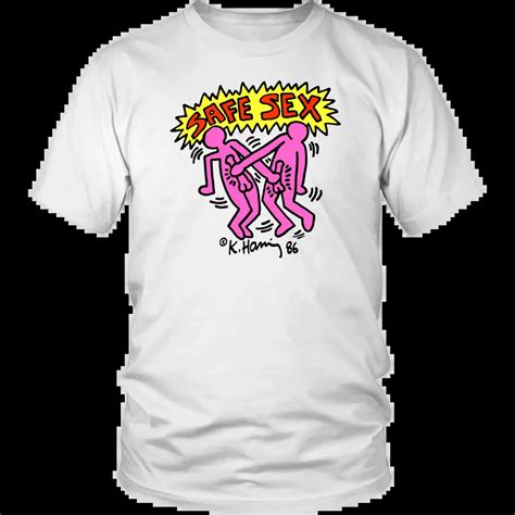Keith Haring Safe Sex T Shirts Keith Haringstore