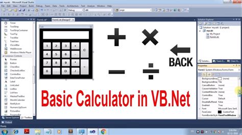 How To Build A Calculator In Visual Basic Methodchief7
