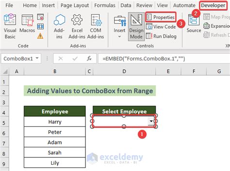 Excel VBA ComboBoxes 4 Examples