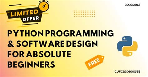 Python Programming Software Design For Absolute Beginners CIGMA