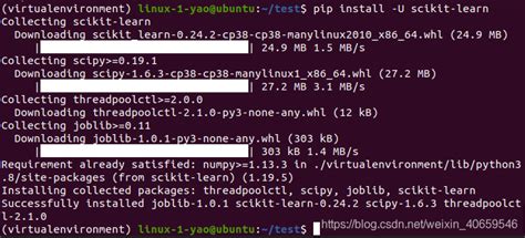 sklearn ubuntu安装 csdn