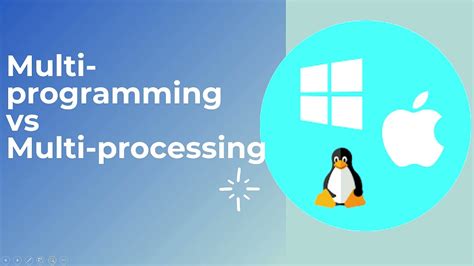 Multi Programming Vs Multi Processing Operating System YouTube