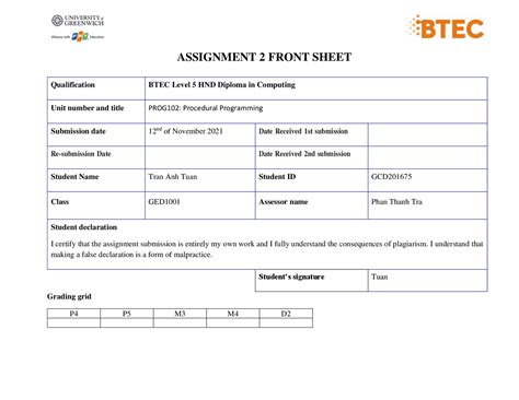assignment 2 procedural programing prog102 assignments programming languages docsity