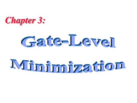 ppt gate level minimization karnaugh map and adjacent squares powerpoint presentation id 8693121