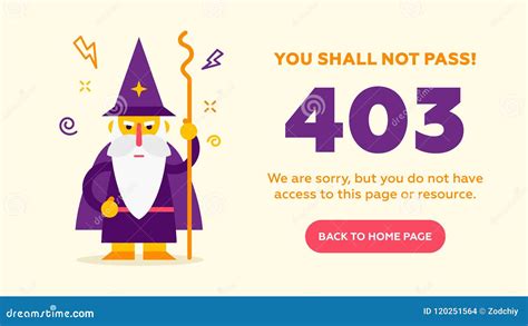 The Concept Of Forbidden Access Stock Vector Illustration Of Line