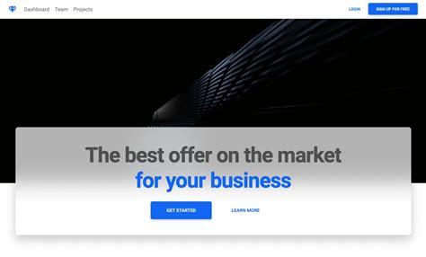 Tailwind CSS Landing Page Blocks