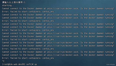 pbootcms 小皮面板报错 cannot connect to the docker daemon at unix var run docker sock is the