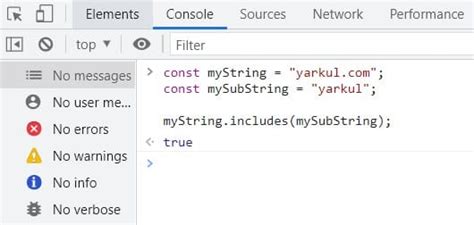 Javascript Check If String Contains Another String Cludes