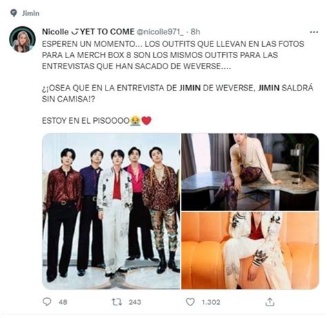 Jimin Posa Sin Camisa Junto A Bts Y Army Pierde La Cabeza Fotos Sonica