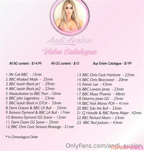 Andi Avalon Nude OnlyFans Leaked Photo 75 TopFapGirls