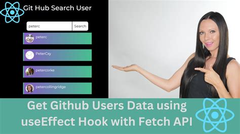 get github users data using useeffect hook with fetch api master react js by building projects