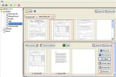 split reorder rotate and merge pdf files using pdfsam utility techglimpse